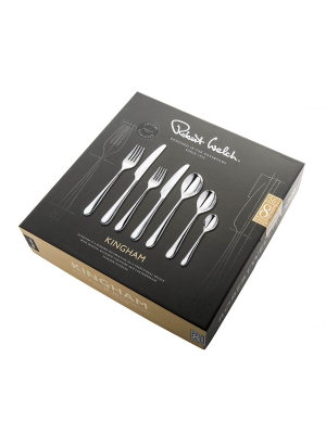 Robert Welch Designs Ltd Kingham Bright Cutlery Set, 56 Piece For 8 ...