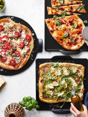 Williams Sonoma Emile Henry Rectangular Pizza Stone - Autumn