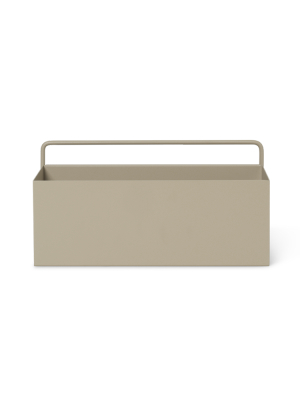 Burke Decor Wall Box Rectangle In Cashmere - House For Greens