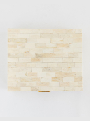 McGee & Co. Grid Bone Box - Autumn
