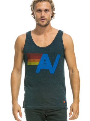 Aviator Nation Men's Logo Tank - Charcoal - Autumn