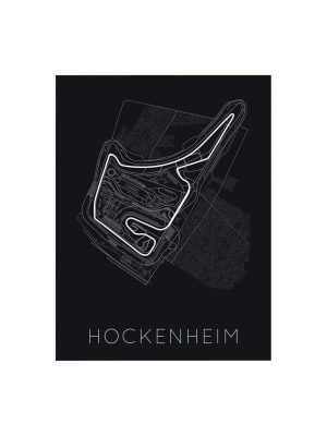 Kaufmann Mercantile The Triangle Course - Hockenheimring Poster - Autumn