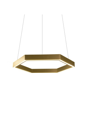 2Modern Hex Pendant Light - Autumn