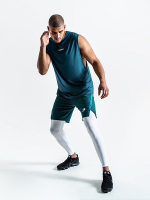 Boxraw Smrt-tec Muscle Tank - Green - Autumn