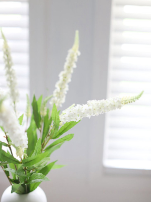 Afloral Cream White Veronica Artificial Flower - 30" - House For Greens