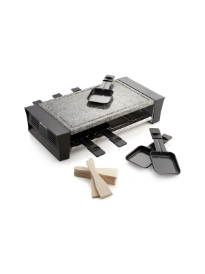 Crate and Barrel Swissmar Ticino 8-person Raclette Grill - Autumn