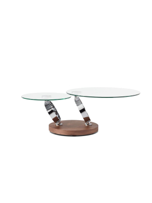 Dania Furniture Macero Motion Coffee Table - Autumn