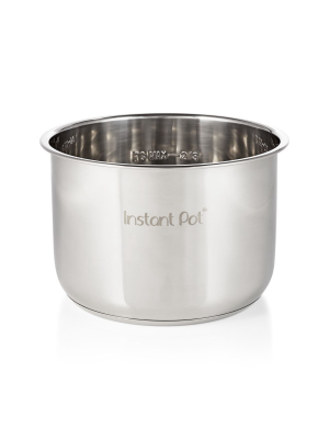Crate and Barrel Instant Pot 6-qt. Stainless Steel Insert Pot - Autumn
