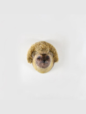 Collyer's Mansion Hedgehog Wall Mount - Autumn