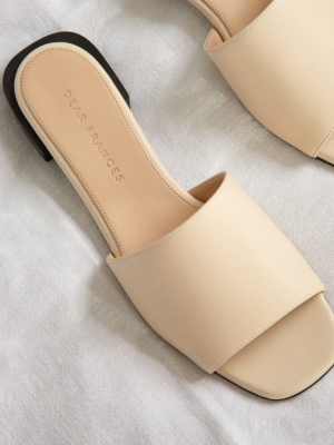 Dear Frances Bridge Slide, Cream - Autumn