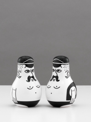 Danish Design Store Friends Salt & Pepper Set - Autumn