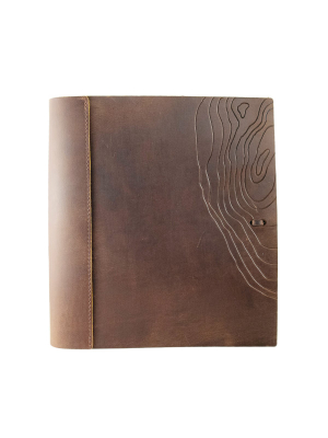Rustico Soft Leather Binder Special Edition - 8.5" X 11" - Autumn