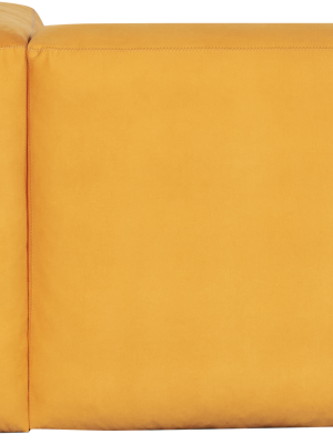 HD Buttercup Hay Mags Soft Modular Sofa – Goldenrod / Orange – Right ...