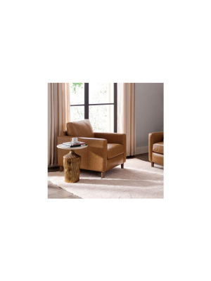 Apt2B Harmon Leather Chair - Autumn