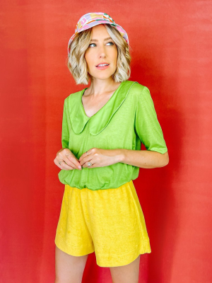 Dazey LA Soph Shirt - Neon - Autumn