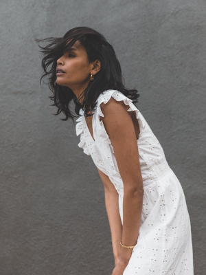 Cleobella Brielle Midi Dress | Ivory - Autumn