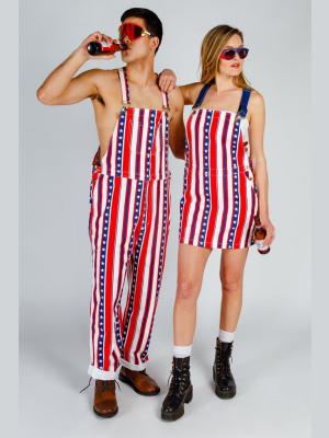 Shinesty The Yosemites | American Flag Overalls - Autumn