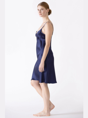 NK iMODE Dylan Urbane Midi Silk Slip - Autumn