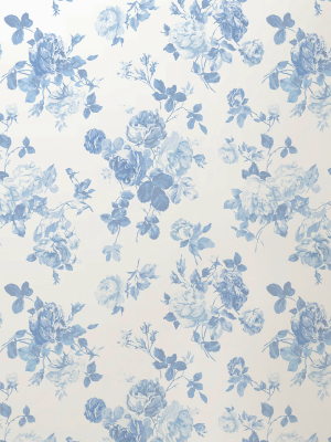 LoveShackFancy Everblooming Rosettes Wallpaper - Autumn