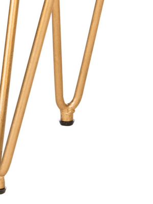 Froy Jennifer Faux Ostrich Round Bench Cream - Autumn