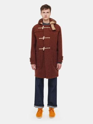 Gloverall Original Monty Duffle Coat Rust - Opimoda