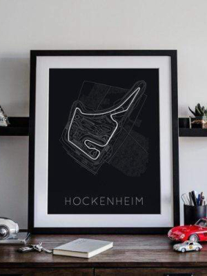 Kaufmann Mercantile The Triangle Course - Hockenheimring Poster - Autumn