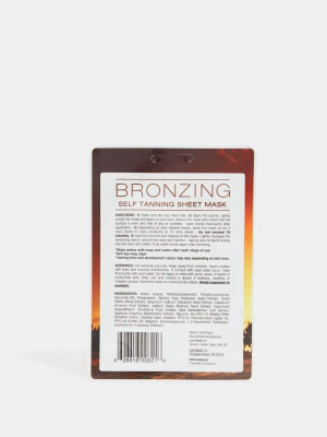 Skinnydip London Masque Bar Self Tanning Sheet Mask - Autumn