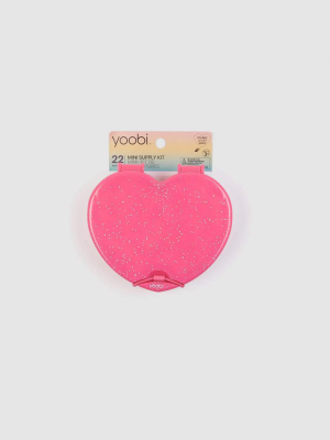 Yoobi Mini Supply Kit - Heart - Autumn
