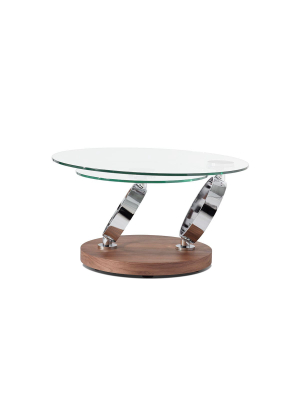 Dania Furniture Macero Motion Coffee Table - Autumn