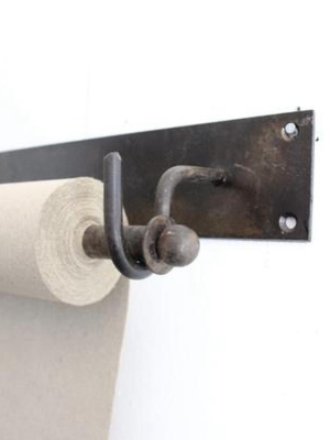 Holistic Habitat Industrial Wall Hanging Note Roll With Clips - Autumn