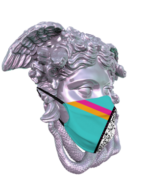 Vapor95 Hi Tek Face Mask - Autumn