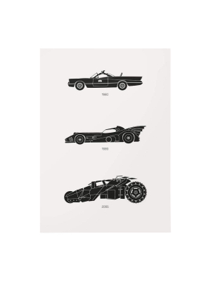 Kaufmann Mercantile Holy Smokes! - Batman Car Poster - Autumn
