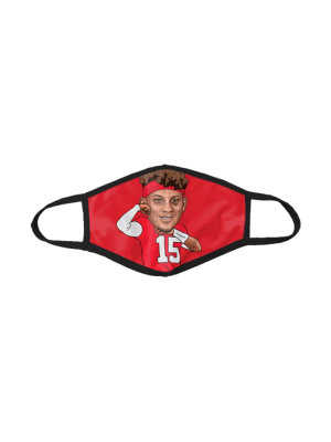 Shinesty The Patrick Mahomes | Nflpa Face Mask - Autumn