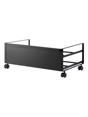 Yamazaki Home Rolling Shoe Rack - Steel - Autumn