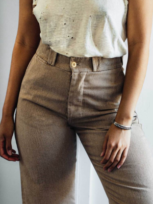 imogene + willie Kate Washed Khaki Twill - Autumn