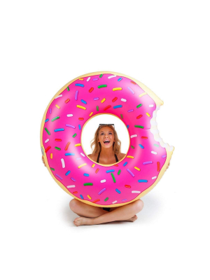 South Beach Swimsuits Big Mouth Giant Pink Frosted Donut Float Bm1516 ...