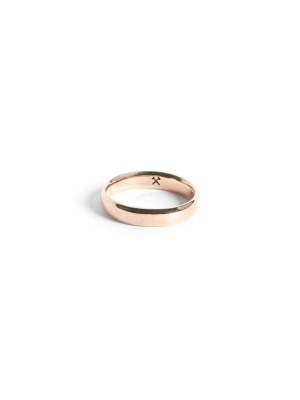 Studebaker Metals Solid Gold Lodge Ring - Autumn