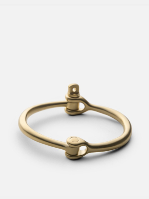 Miansai Reeve Cuff, Brass - Autumn