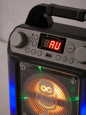 Urban Outfitters Singing Machine Groove Cube Mini Karaoke Machine - Autumn