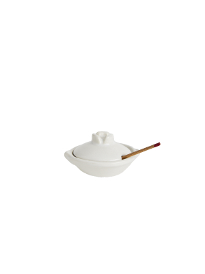 KonMari Mini Donabe Condiment Bowl – Baby Shiro - Autumn