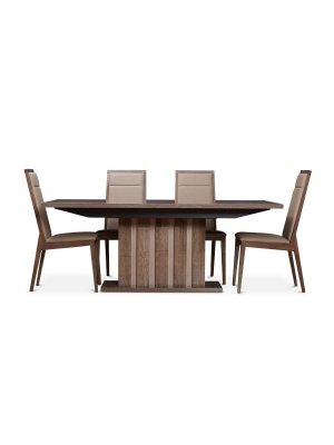 Dania Furniture Akana Extension Dining Table - Autumn